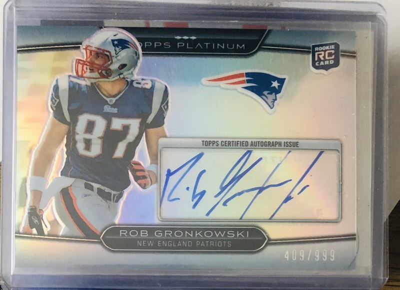 Rob Gronkowski Football Cards - The Best Current Ebay Cards for Sale