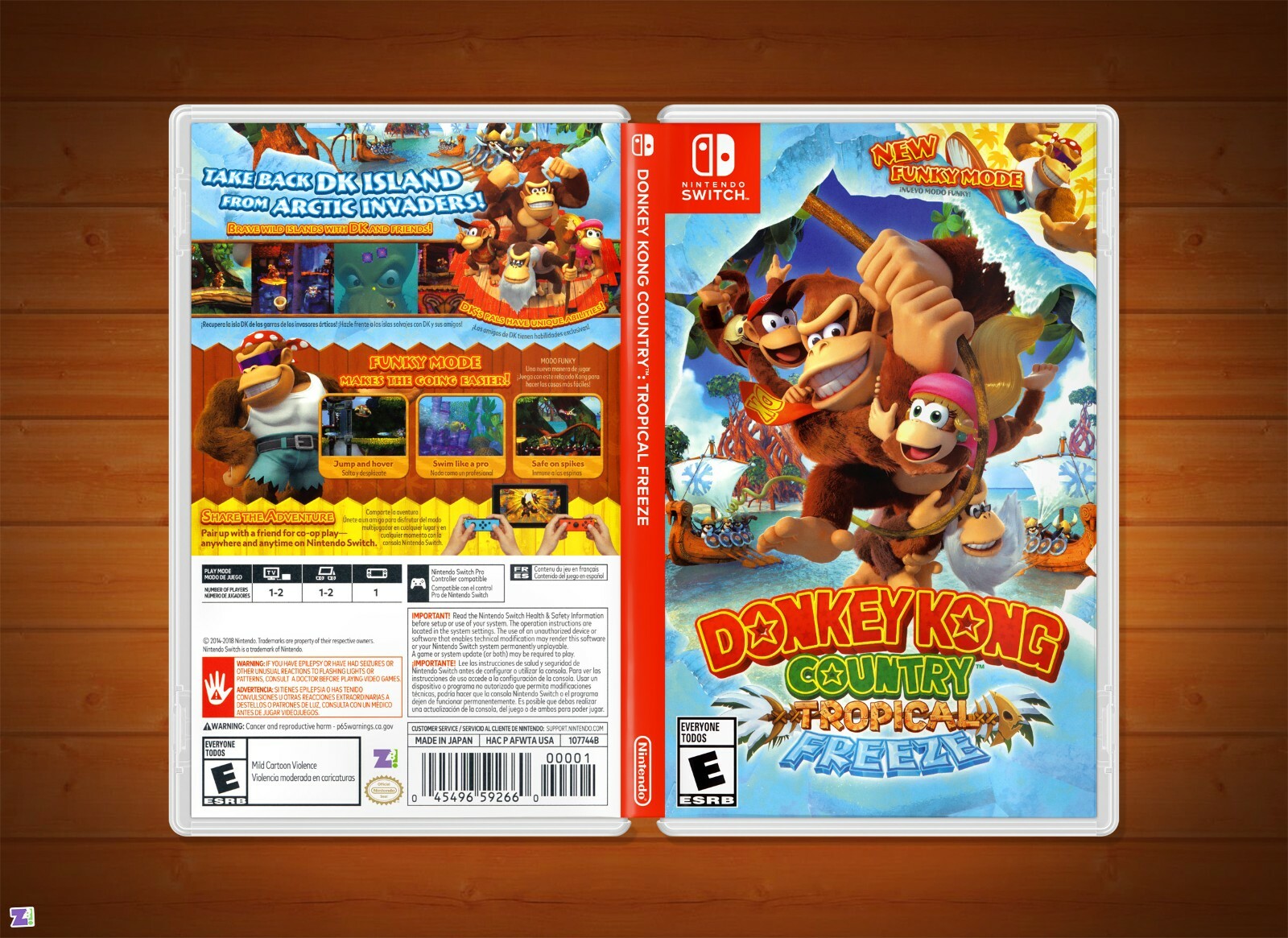 Donkey kong tropical freeze store