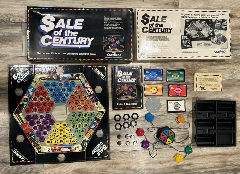 Sale of the Century Quizzard (1986) Board Game – Board Game Guys