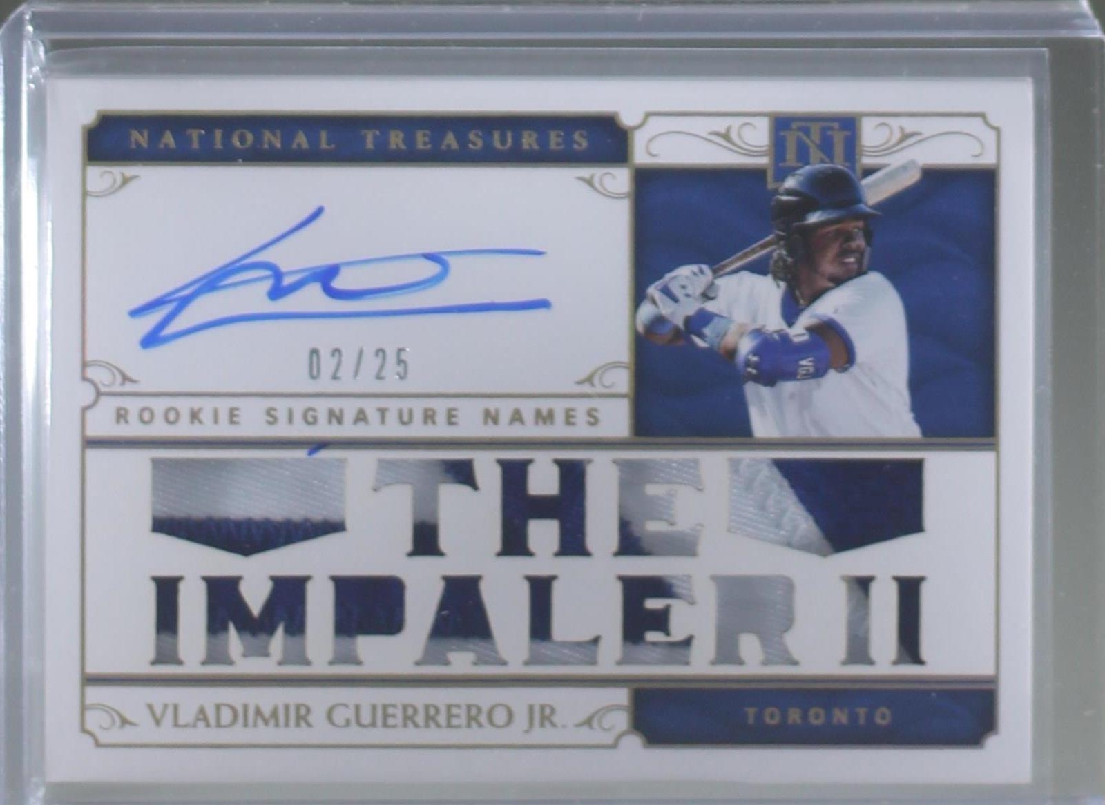 2019 Panini National Treasures - Rookie Signature Names Holo Gold #RSN ...