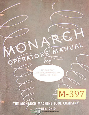 Lathe - Monarch 10Ee