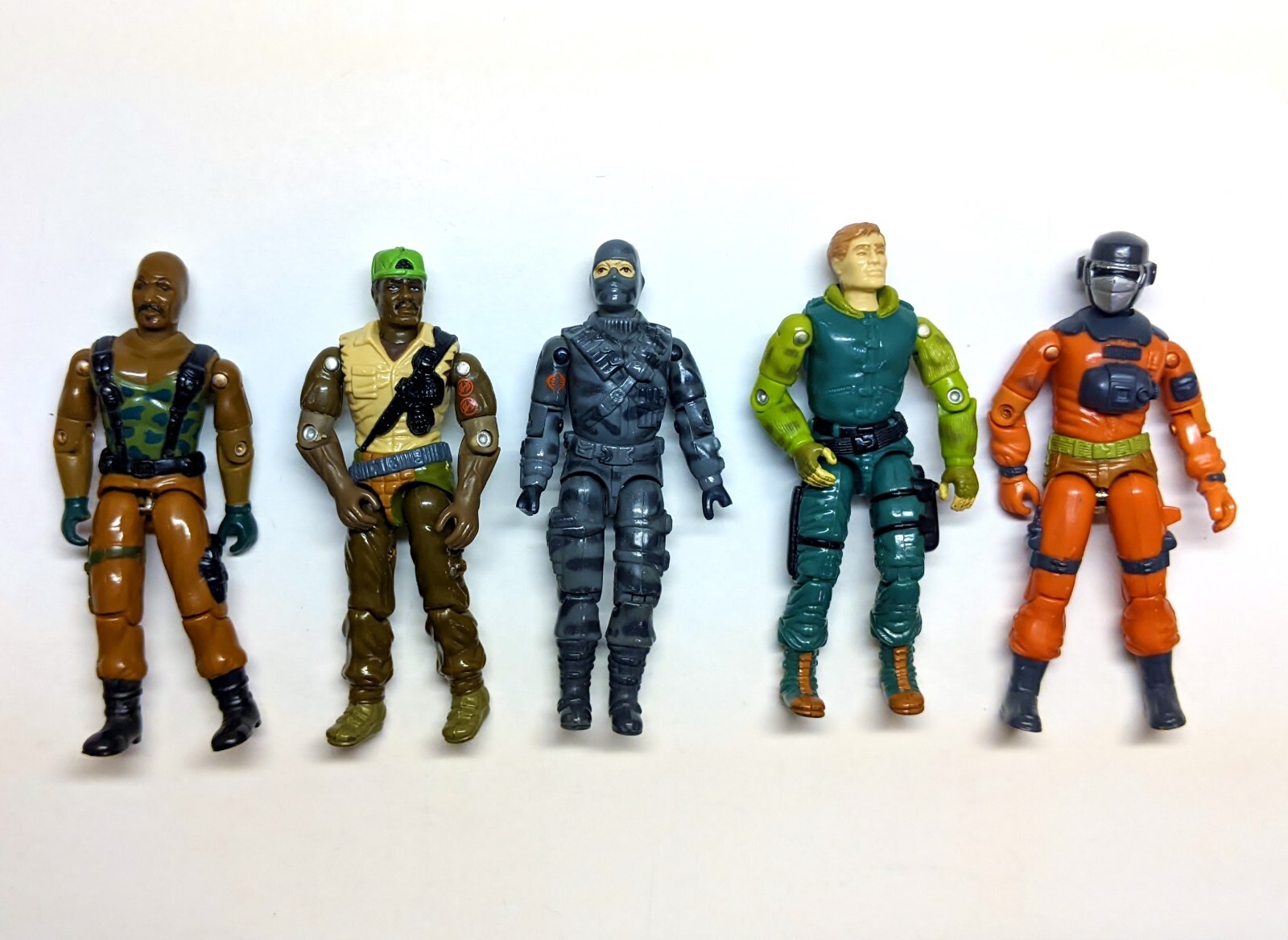 Vintage GI Joe Figures 80's & 90's - Roadblock, Barbecue Vintage GI Joe Figures 80's & 90's - Roadblock, Barbecue