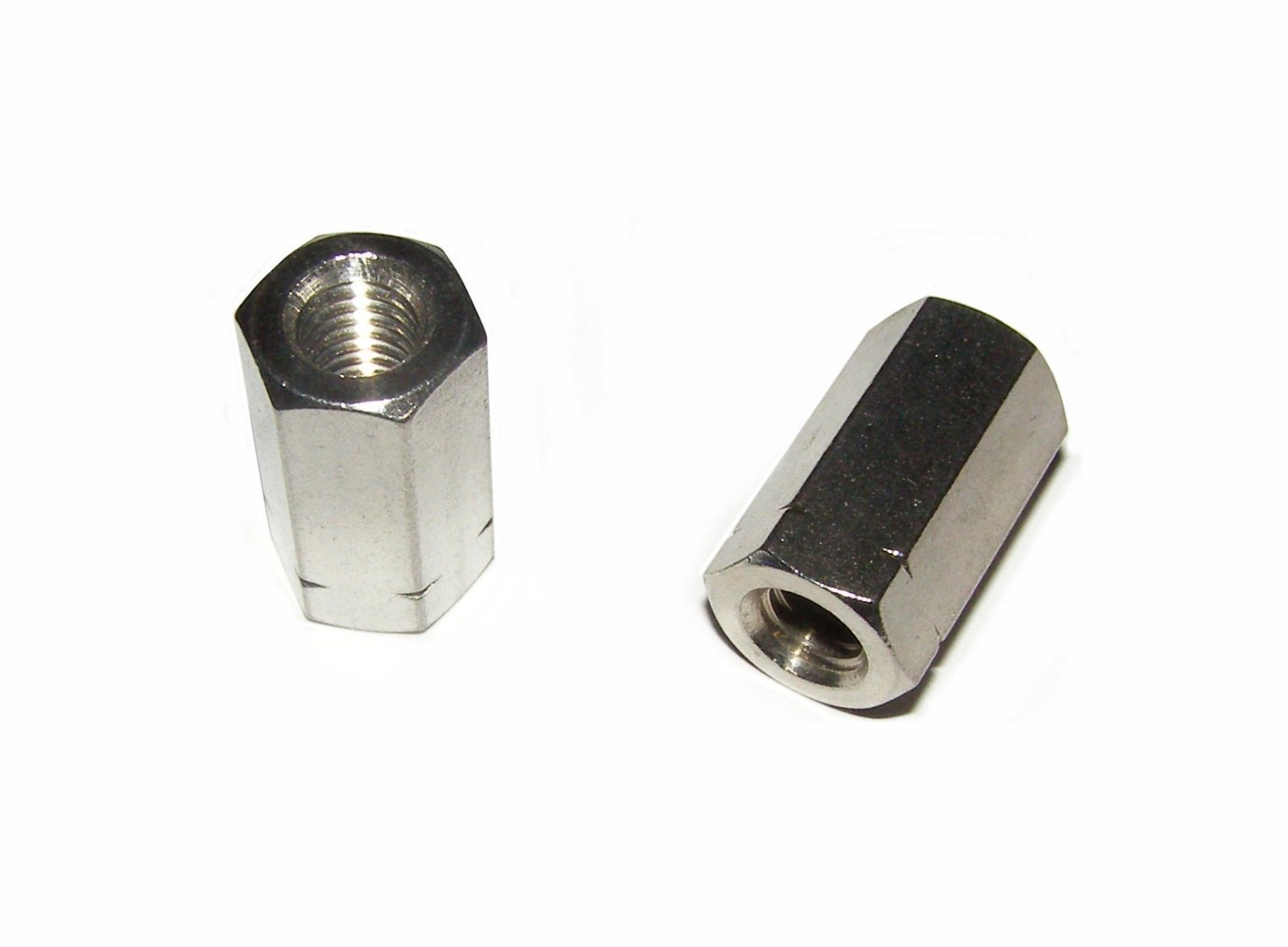 Gewindemuffe M6, M8, M10, M12 Rund Edelstahl A2