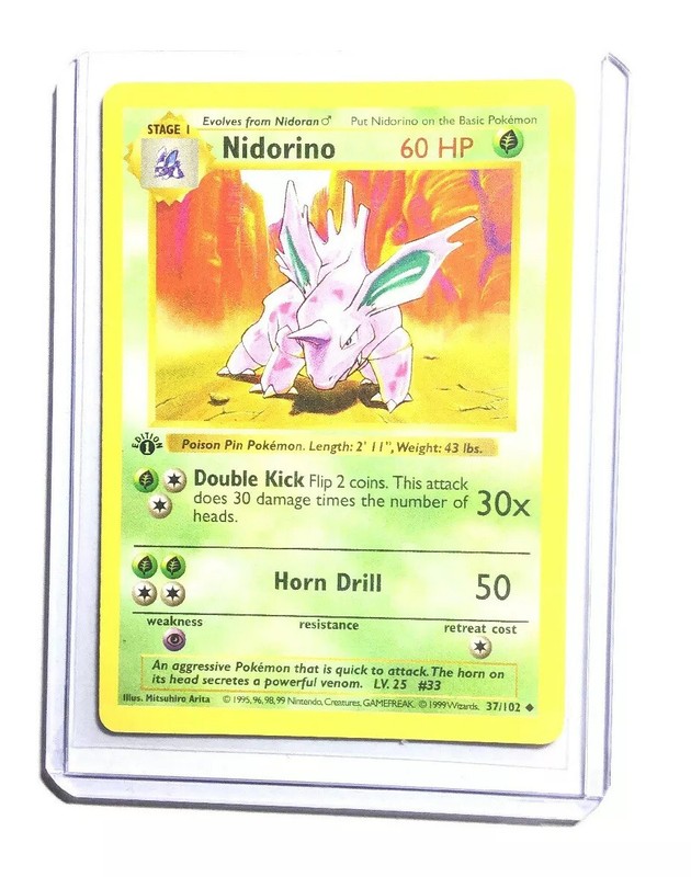 Nidorino Pokemon Cards - Find Pokemon Card Pictures With Our Database - Card Finder and Other ...