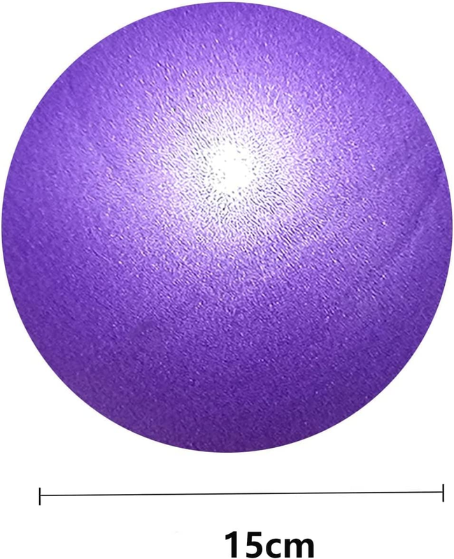 Mini Pilates Exercise Yoga Ball, 6 Inch Small Inflatable Exercise Pila ...