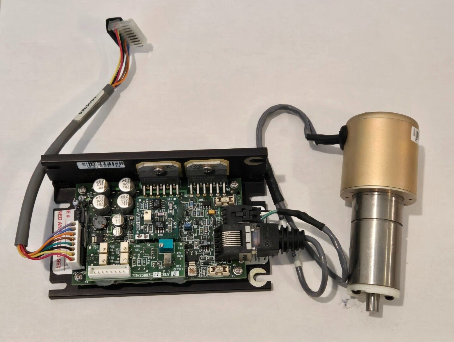 GSI Lumonics 000-3008549 Galvanometer / 002-3005021 Driver Control ...