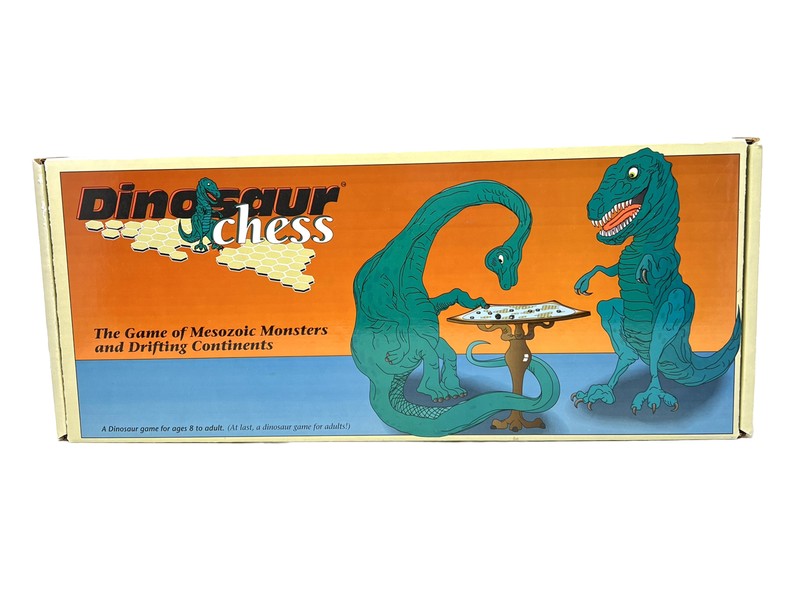 Dinosaur Chess (1993) Board Game – Board Game Guys