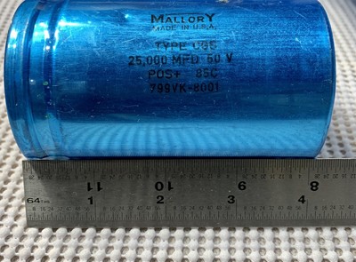 Capacitors - Mallory Electrolytic Capacitors