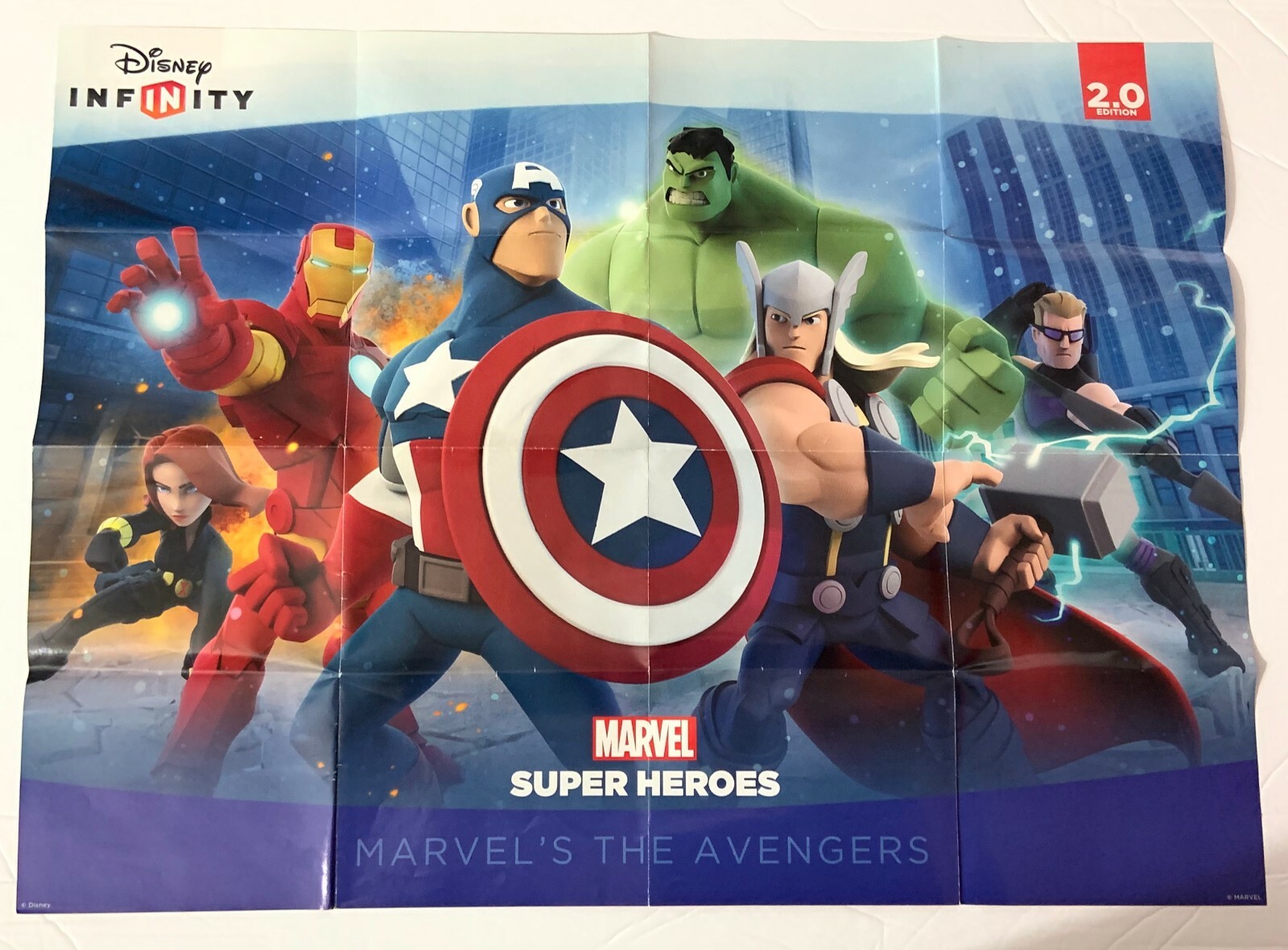 Disney Infinity 2.0 Marvel Super Heroes Power Disc & Action Disney Infinity 2.0 Marvel Super Heroes Power Disc & Action