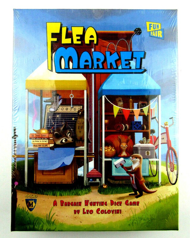 Flea Market (2015) Board Game – Board Game Guys