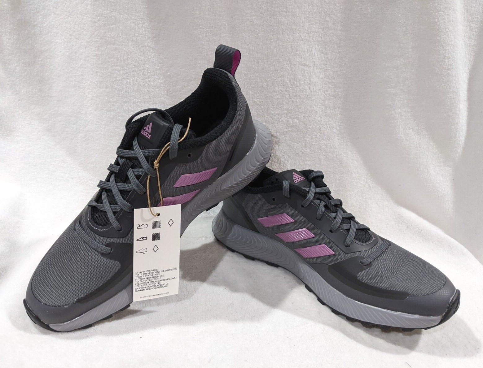 adidas Women's Runfalcon 2.0 TR Dark Grey/Purple Running adidas Women's Runfalcon 2.0 TR Dark Grey/Purple Running