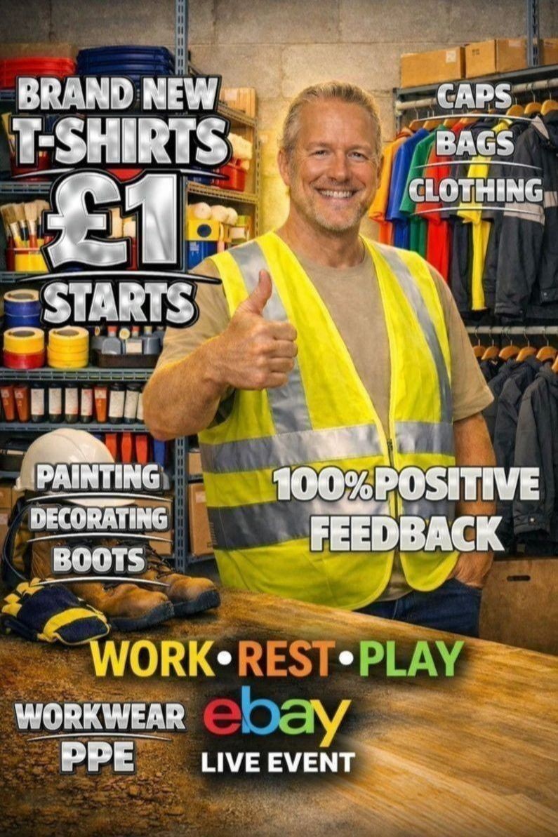 Everything is Brand New | Tops Bags Caps Tools | £2.95 Combined ...