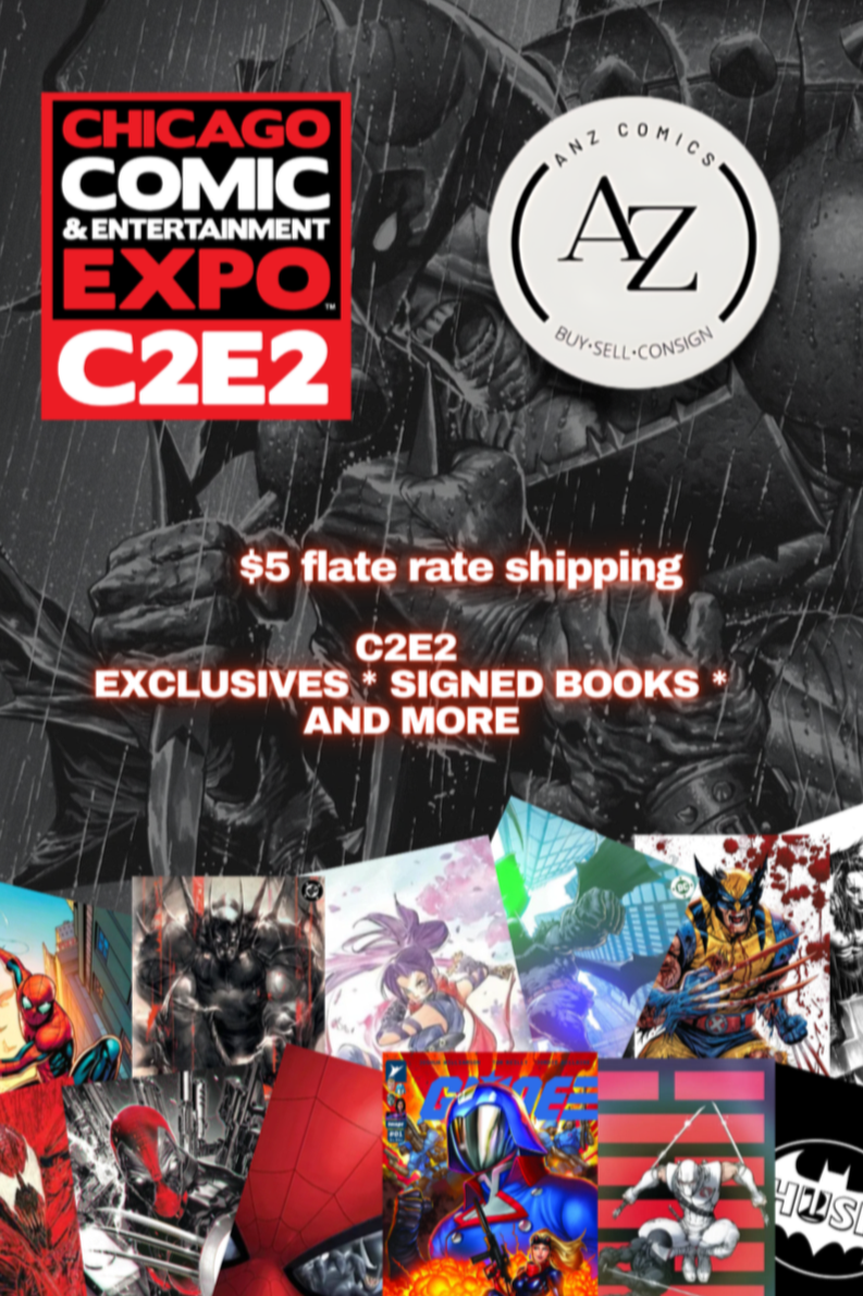 AnZ Comics C2E2 EXCLUSIVES * SIGNED BOOKS * AND MORE | eBay Live Video