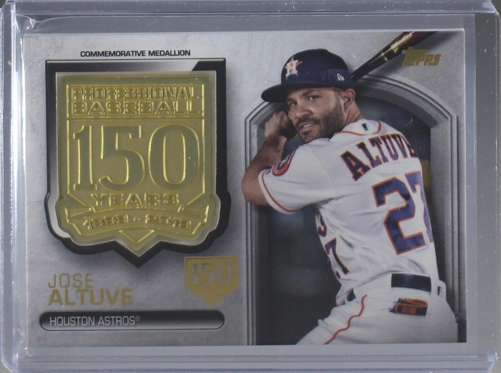 2019 Topps - 150th Anniversary Commemorative Medallion 150th ...