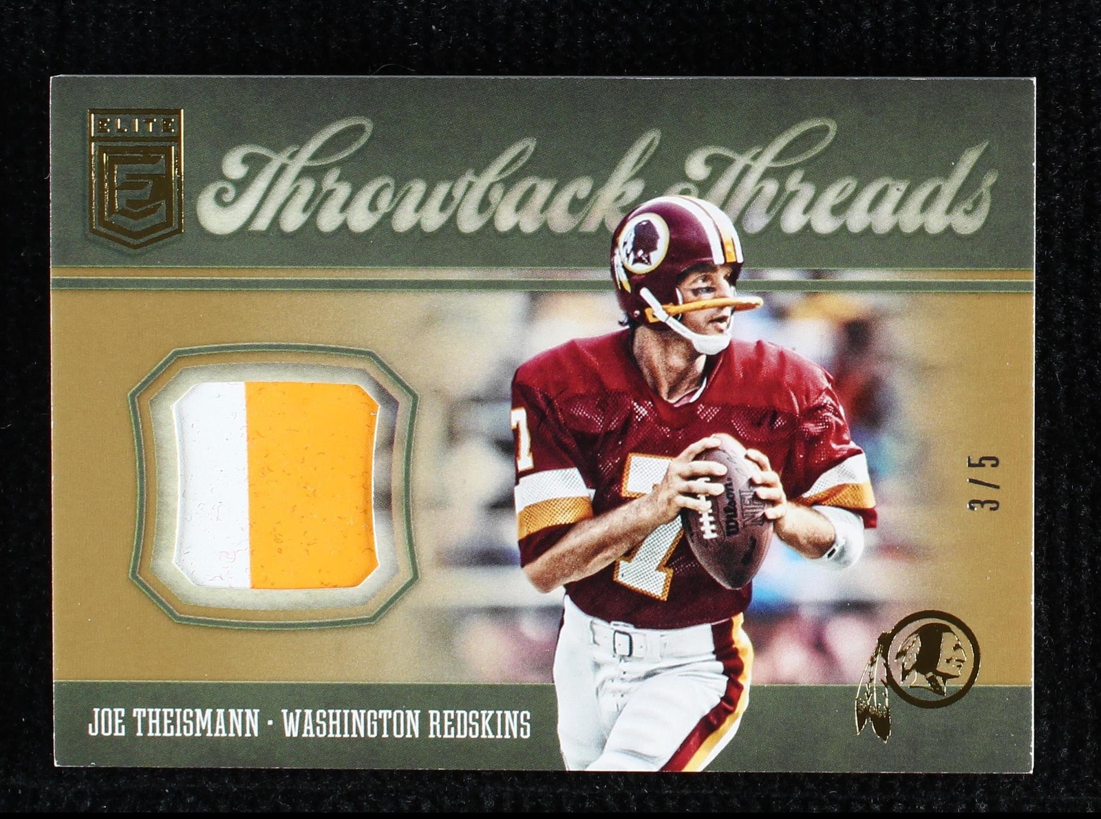 2019 Panini Donruss Elite - Throwback Threads Doubles Prime #TTD-10 Joe ...