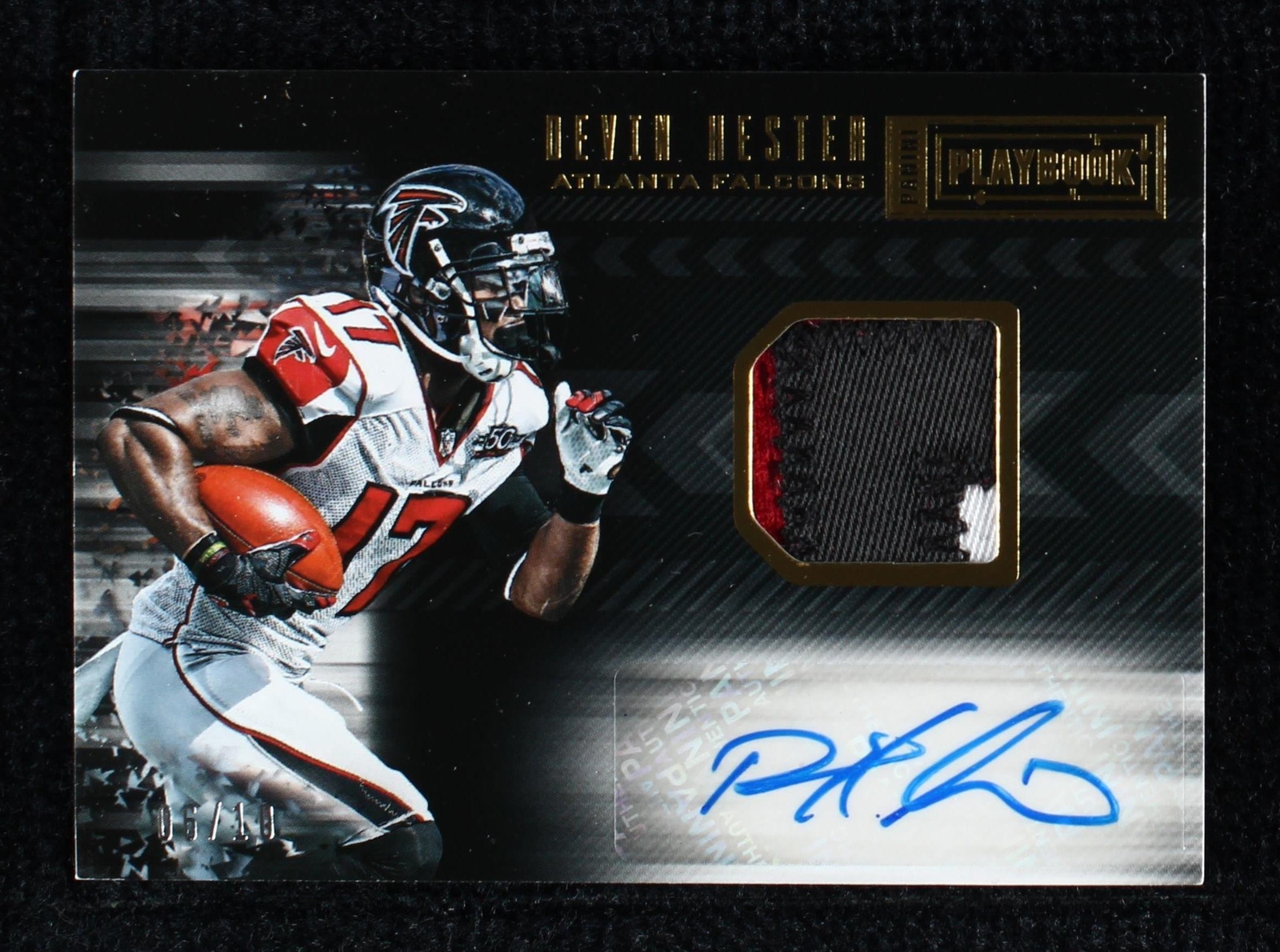 2016 Panini Playbook - Signature Materials Prime #SM-DH Devin Hester ...