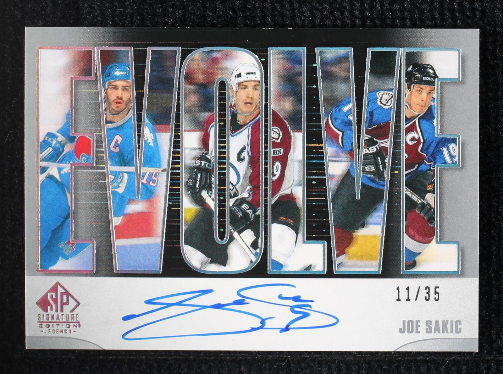 2020-21 Upper Deck SP Signature Edition Legends - Evolve Silver ...