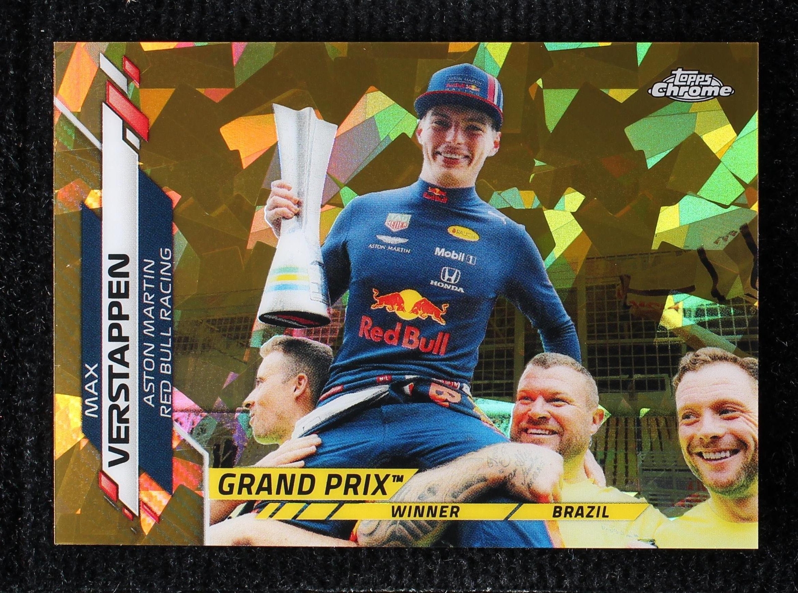 2020 Topps Chrome Sapphire Edition Formula 1 - Grand Prix Winners Gold ...