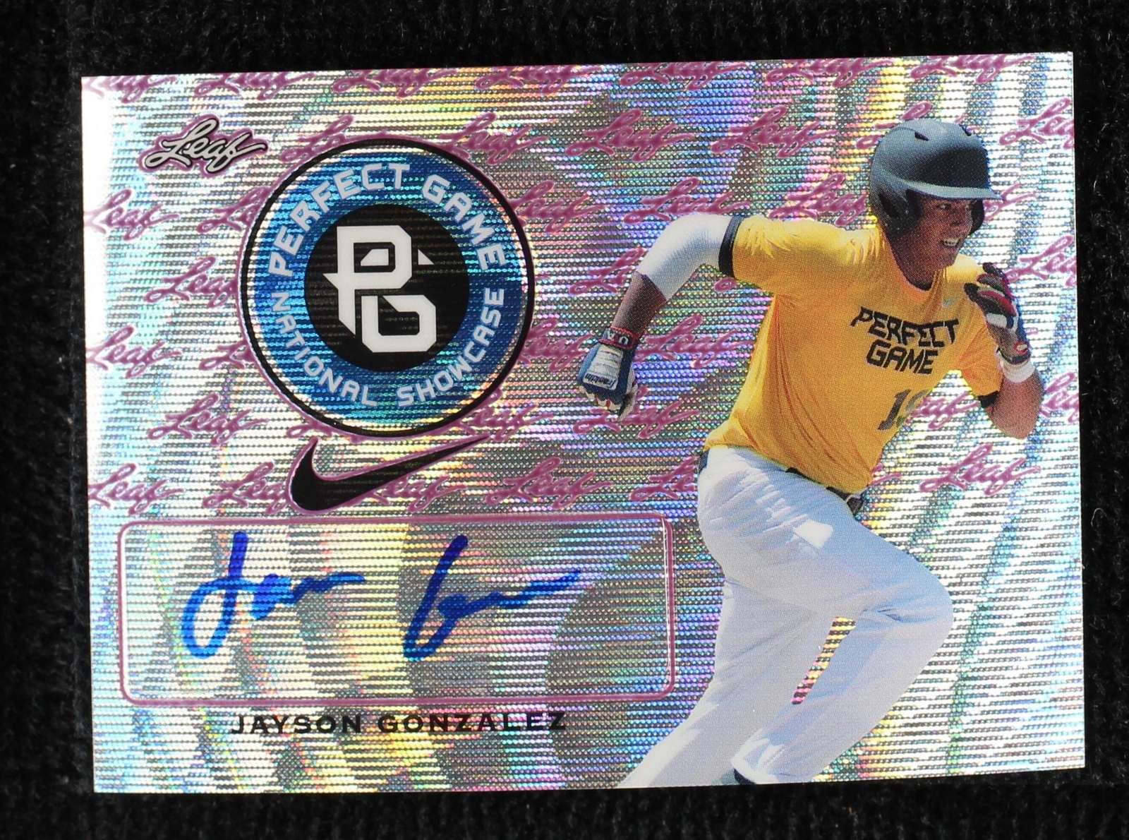 2016 Leaf Perfect Game National Showcase - Metal Autographs Etch Purple ...