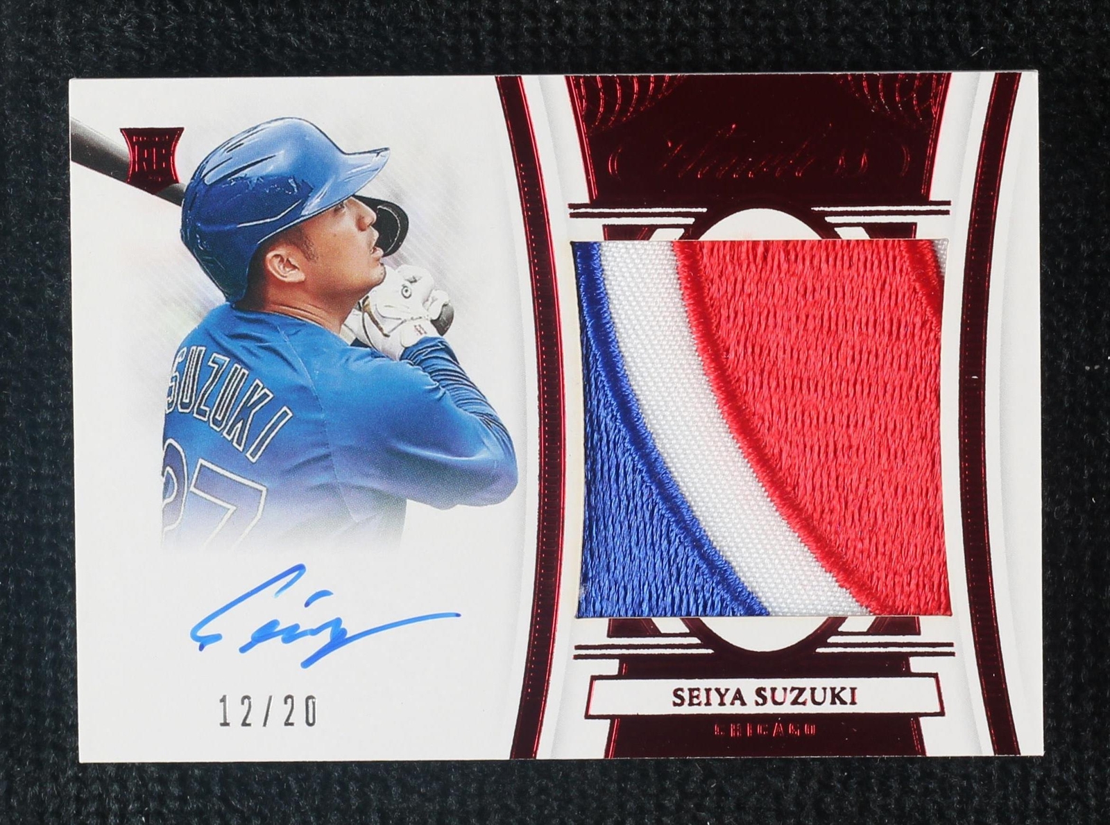 2022 Panini Flawless - Rookie Patch Signatures Ruby #RCP-SS Seiya ...