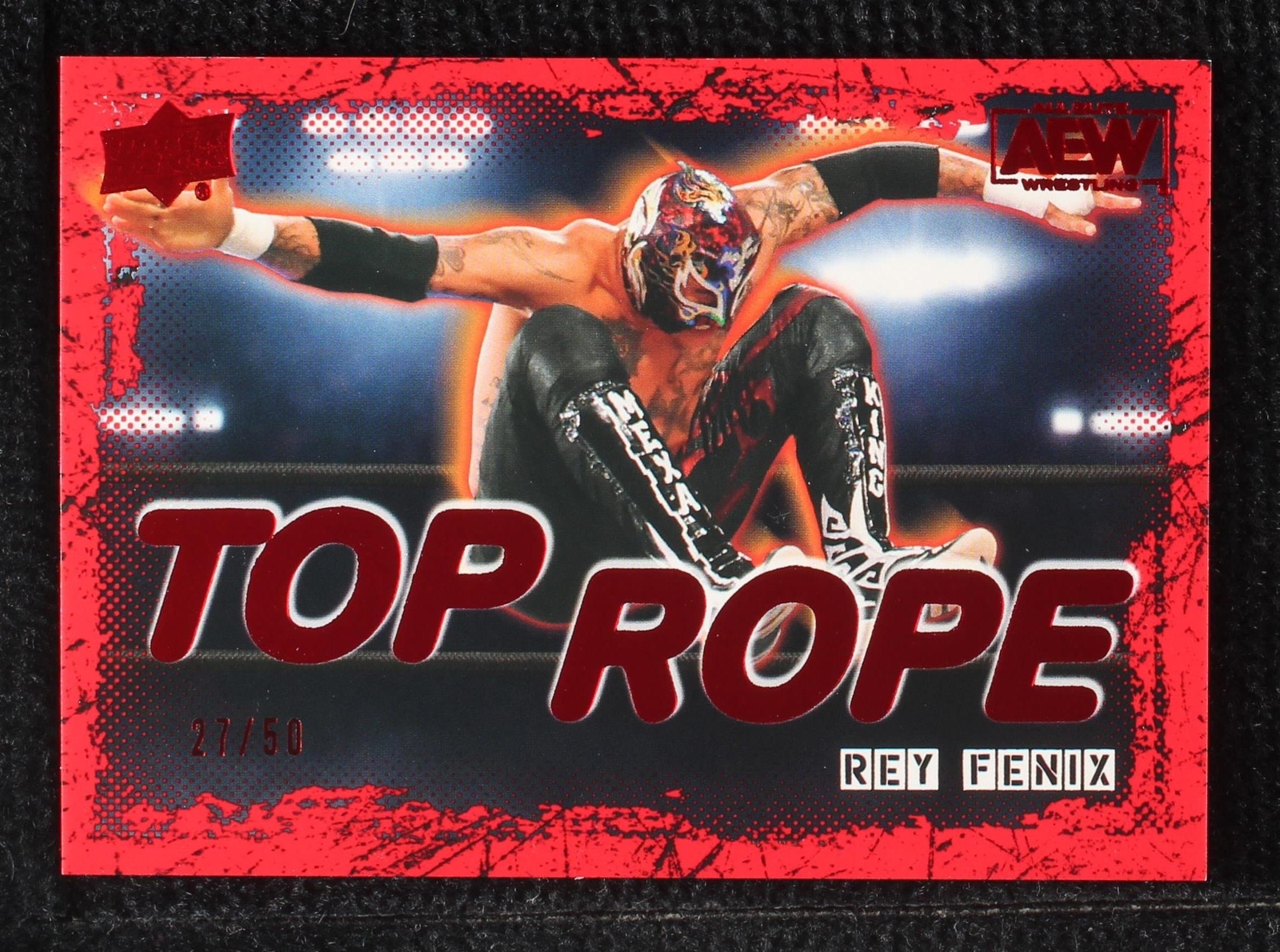 2021 Upper Deck AEW All Elite Wrestling - Top Rope Red #TR-7 Rey Fenix ...