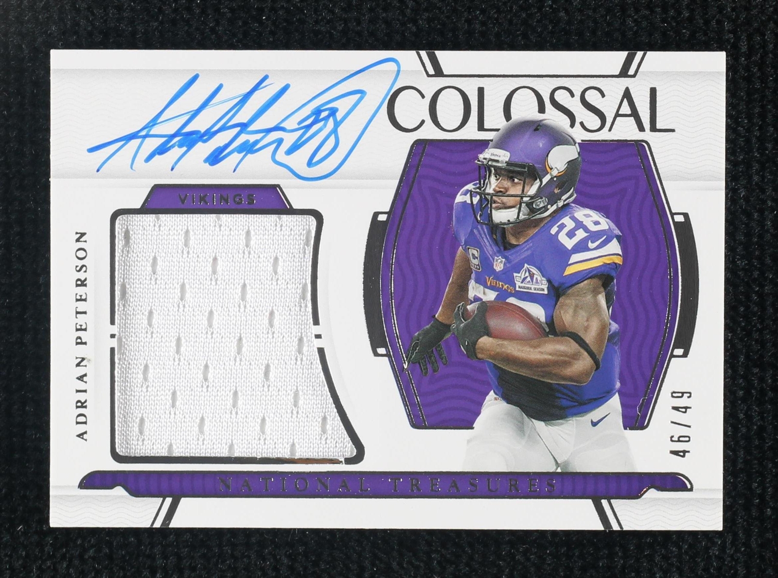 2021 Panini National Treasures - Colossal Signatures #CO-AP Adrian ...
