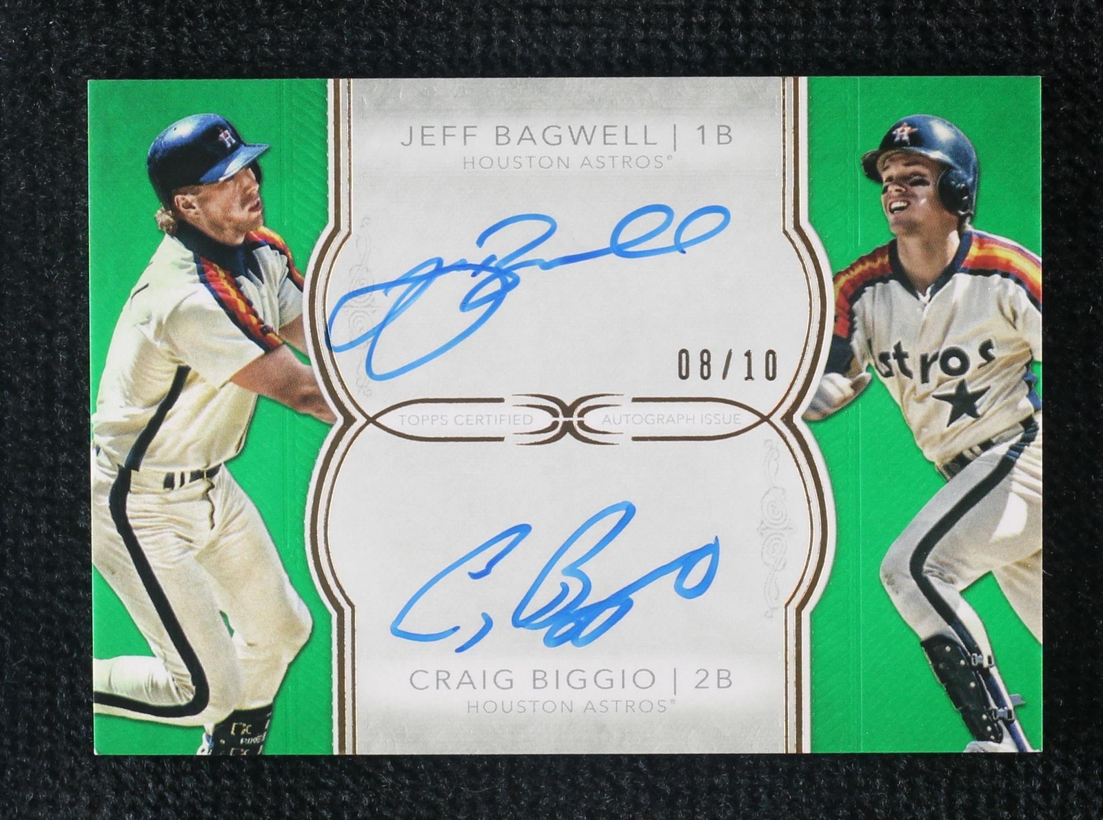 2018 Topps Definitive Collection - Dual Autograph Collection Green #DAC ...