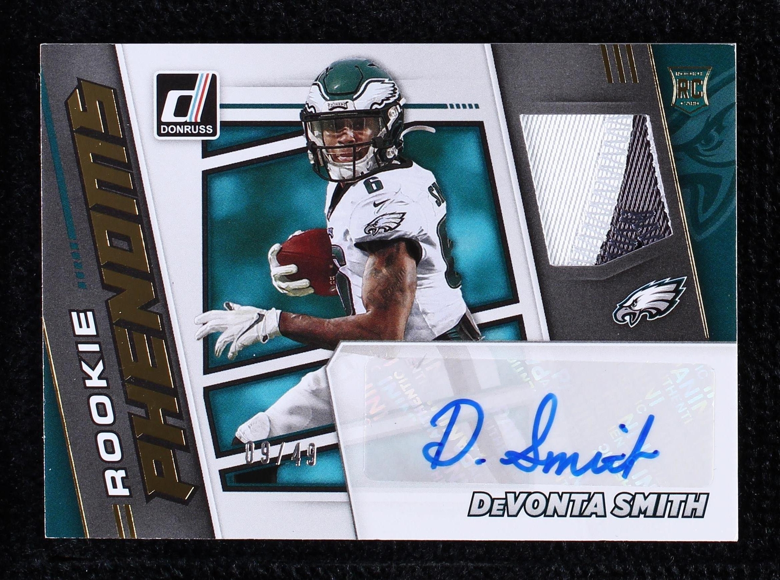 2021 Panini Donruss - Rookie Phenom Jersey Autographs Prime #RPA-DVS ...