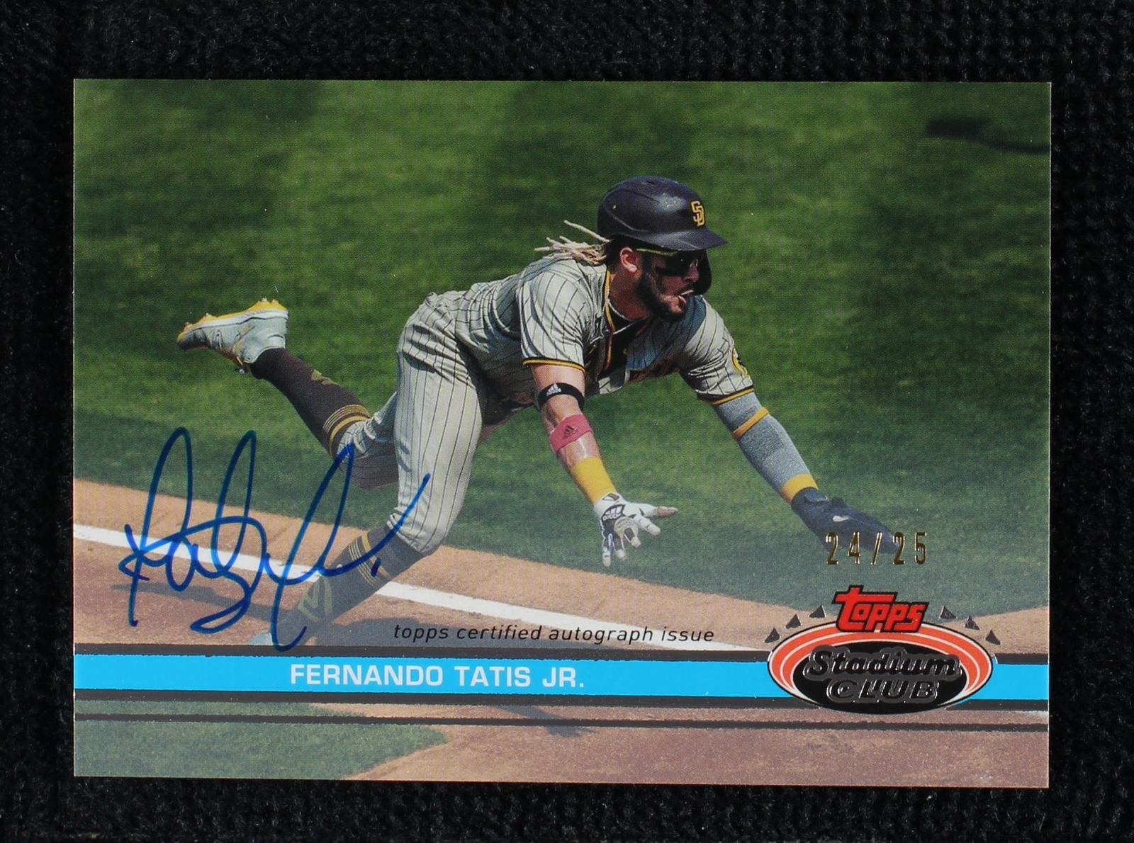 2021 Topps Stadium Club - SP Design Variation Autograph #292 Fernando ...
