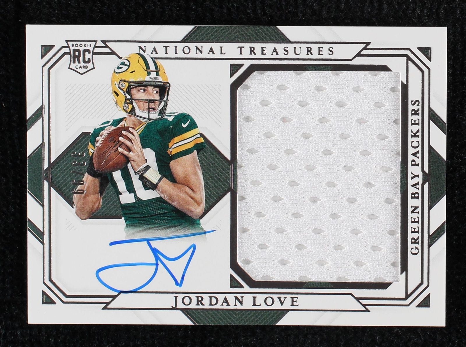 2020 Panini National Treasures - Rookie Material Signatures RPS #RMS-JL ...