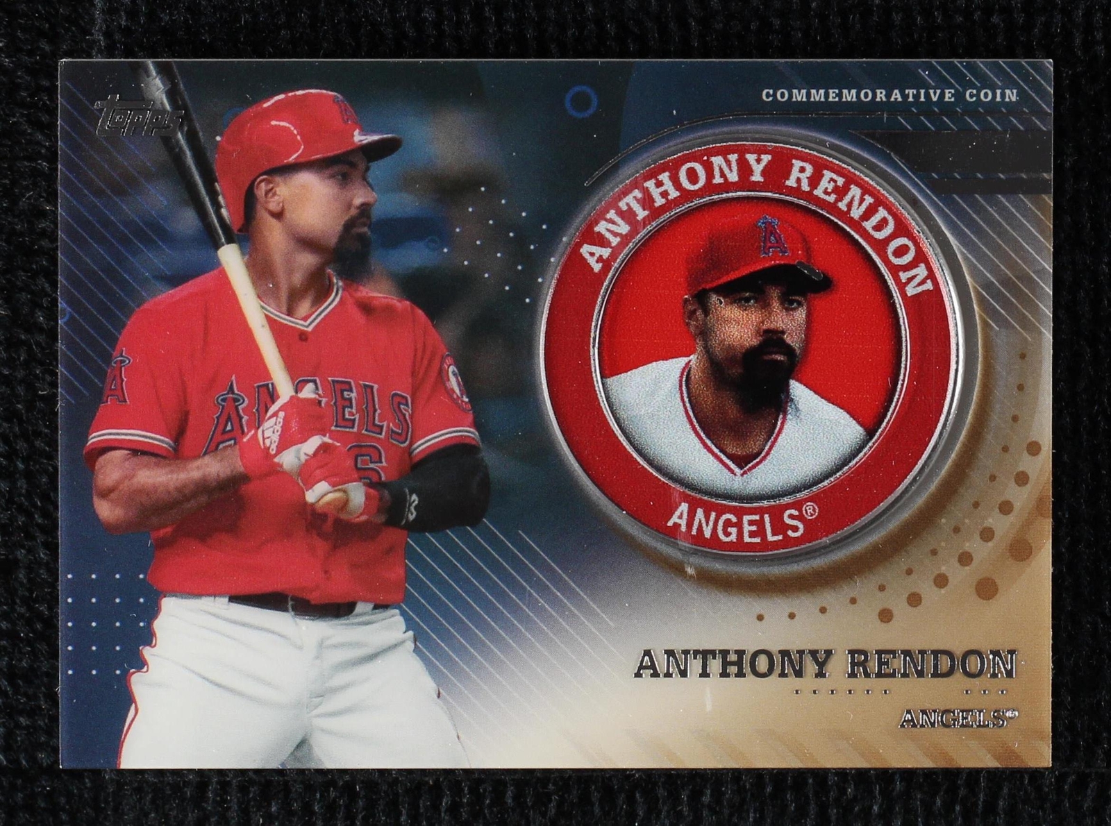 2020 Topps - Topps Player Medallions Gold #TPM-AR Anthony Rendon /50 ...