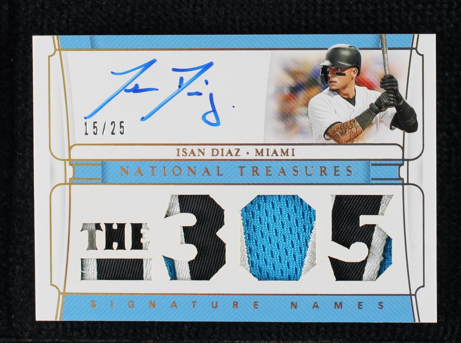 2020 Panini National Treasures - Signature Names Holo Gold #SNA-ID Isan ...