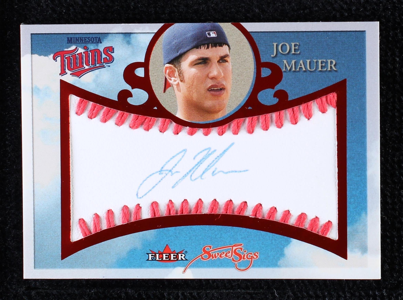 2004 Fleer Sweet Sigs - Autograph Red #SG-JM Joe Mauer /150 (AU) for ...