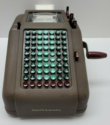 Cash Register, Adding Machines - Crank Adding Machine