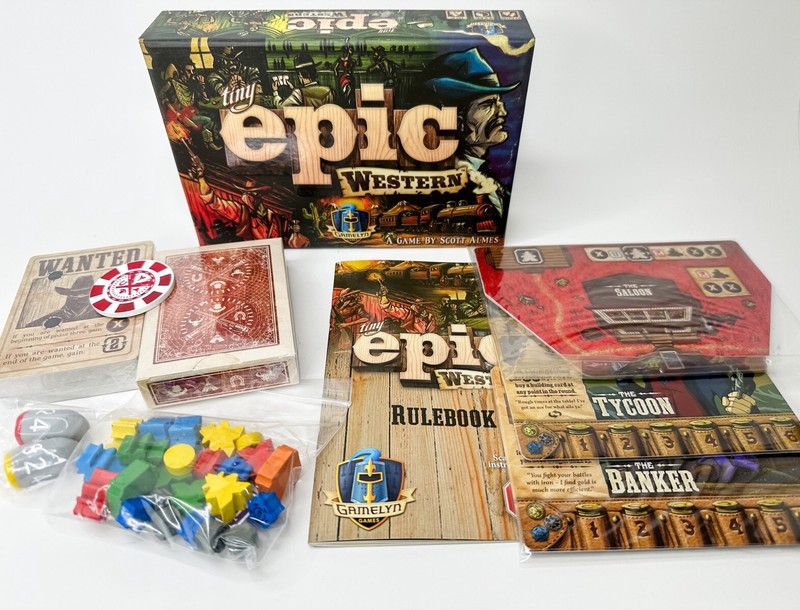Tiny Epic Western (2016) Board Game – Board Game Guys