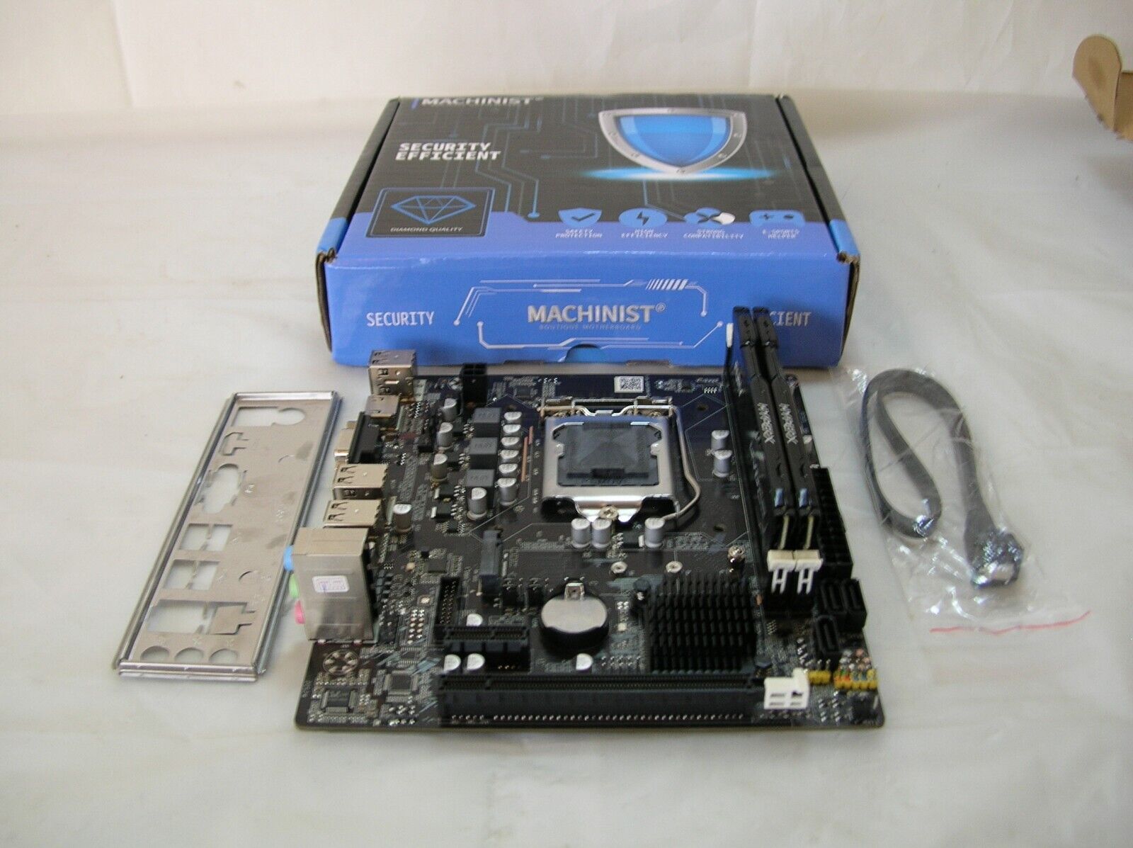 Machinist ZX-H61C/B75 V7.1 Socket 1155 DDR3 Motherboard w Machinist ZX-H61C/B75 V7.1 Socket 1155 DDR3 Motherboard w