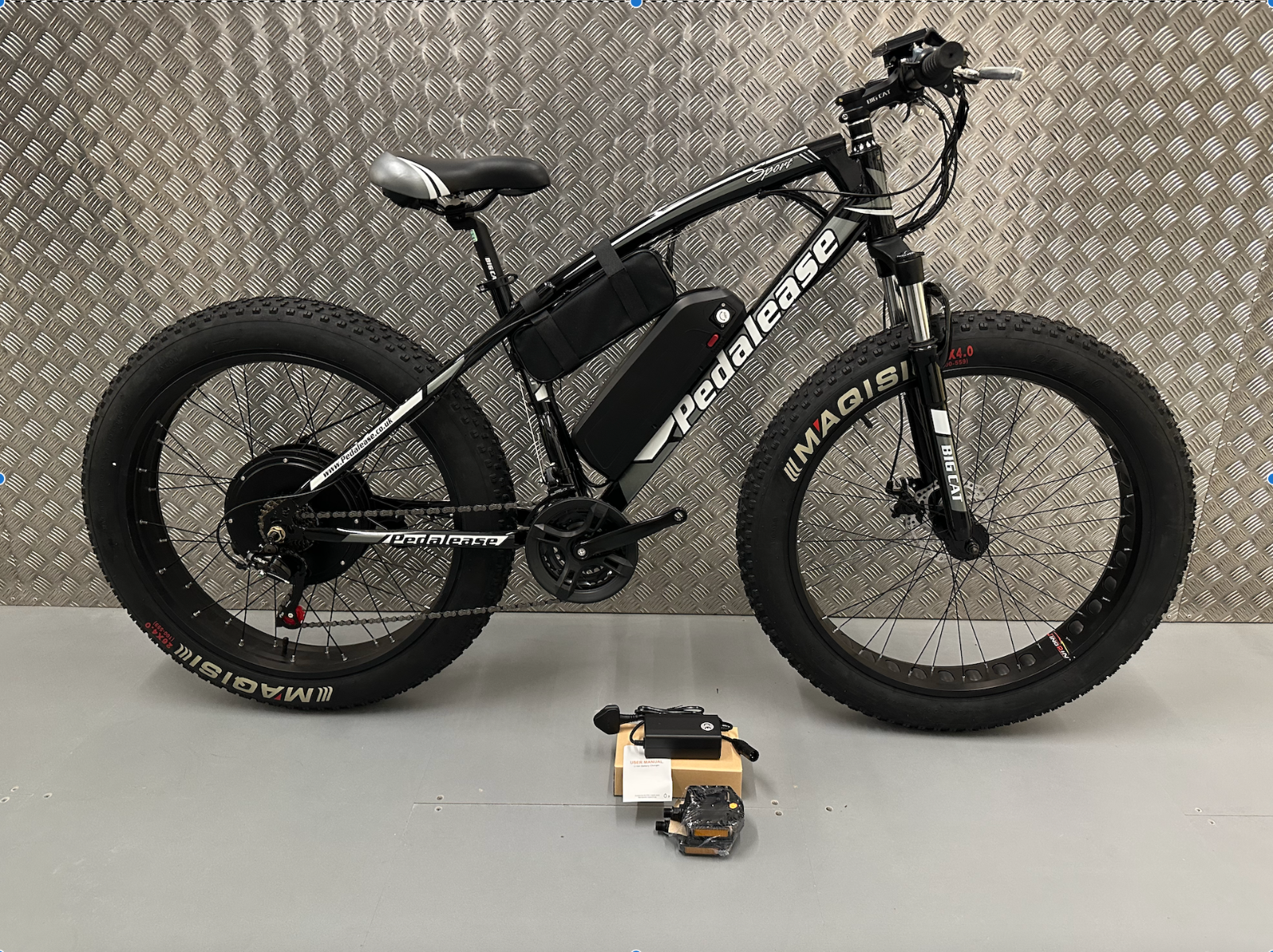 Pedalease big cat Fat bike 26inch x 4 inch electric e bike 48v W1500W