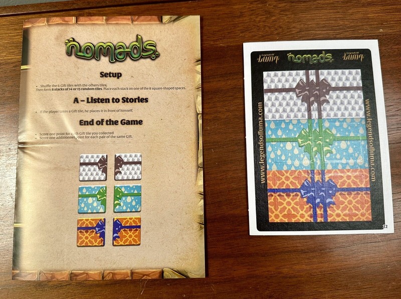 Nomads (2017) Board Game – Board Game Guys