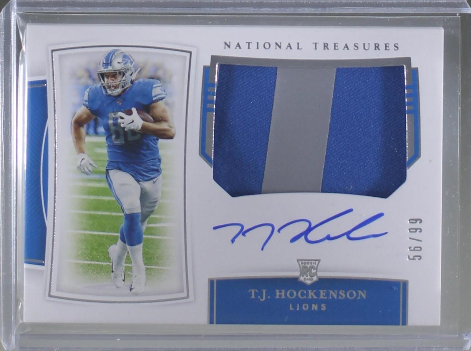 2019 Panini National Treasures - Rookie Patch Autographs #179 T.J ...