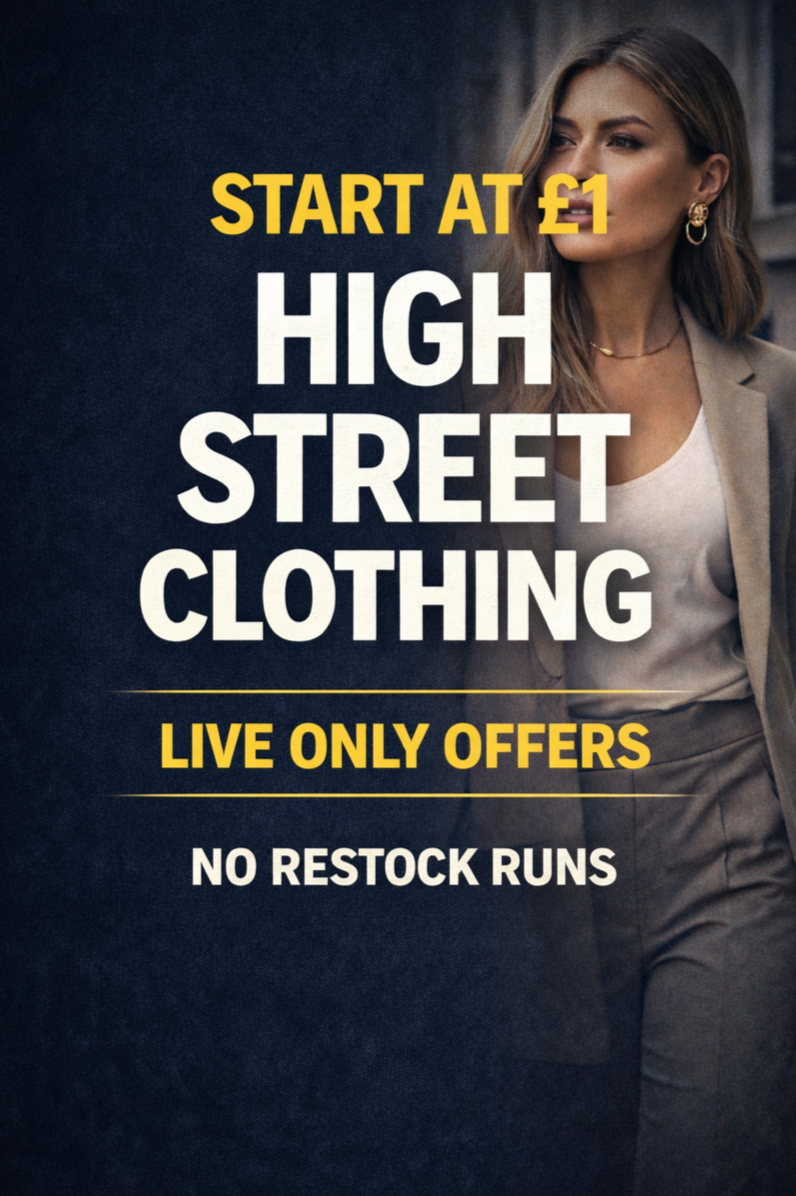 Brand New Ex High Street Clothing | eBay Live UK