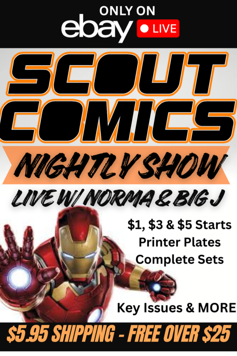 Scout Comics Nightly - Live w/Norma & Big J - Featuring FULL SETS ...