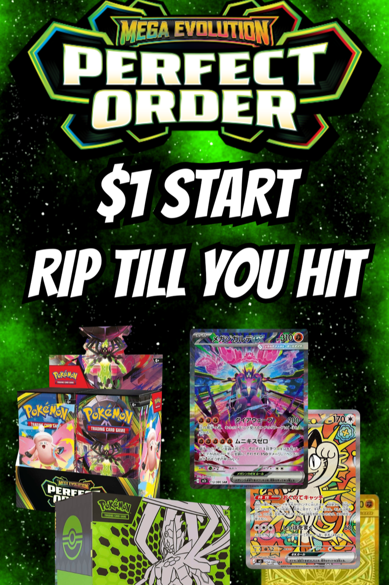 $1 START RIP TILL YOU HIT PERFECT ORDER | eBay Live Video