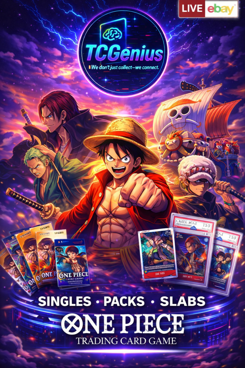 ONE PIECE LIVE 🔥 Pack Drops, Rips, Slabs & Singles | eBay Live Video