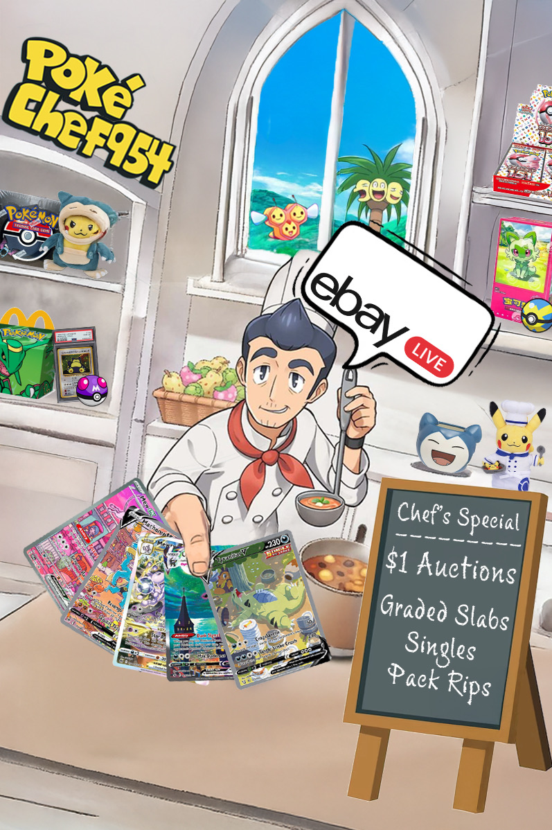 $1 Starts! | Pokemon Singles! | HighEnd! | SLAB BAGS! | Pack Rips ...