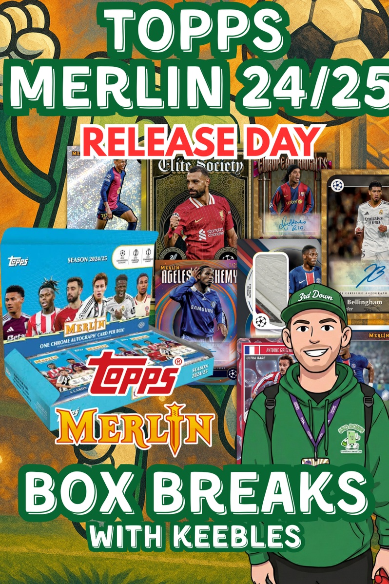 Topps Merlin 24/25 Box Breaks with Keebles | eBay Live UK