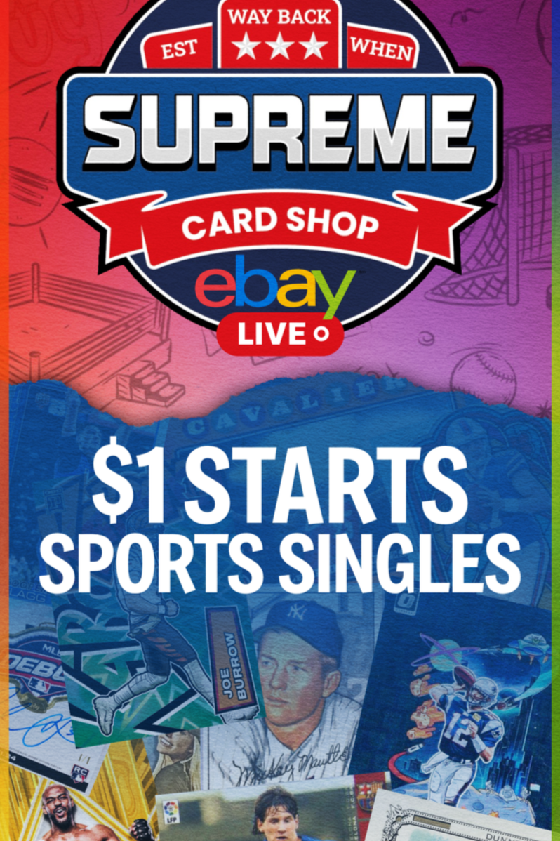 $1 START SPORTS SINGLES W/ Mike and Yousif | PENNY DROPS/STARTS | eBay ...