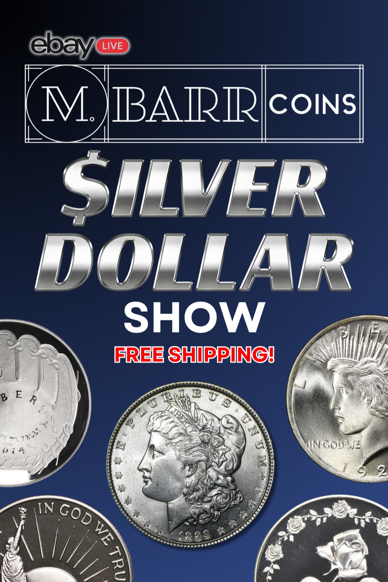 COIN WEEK: Libby s Silver Dollar Show! $30 Starts - EL835 | eBay Live Video