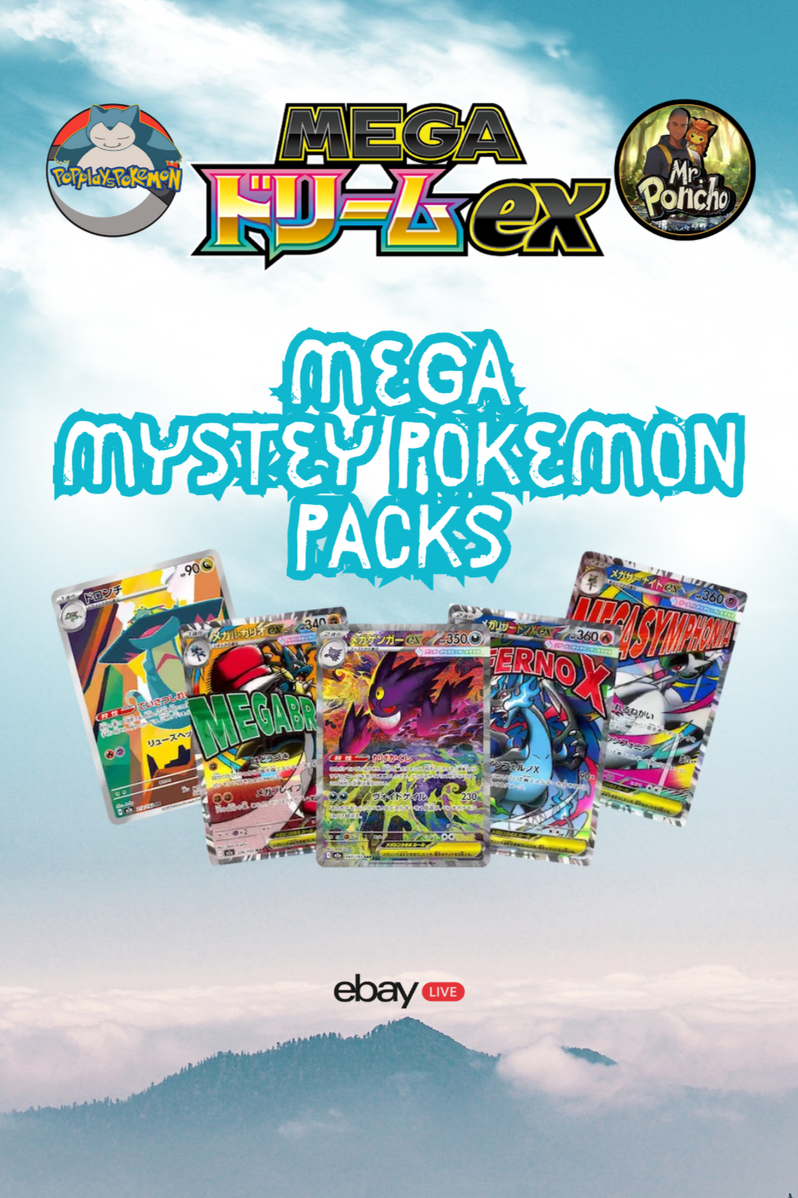Mega Mystery Packs with Mr. Poncho Part 2 | eBay Live Video