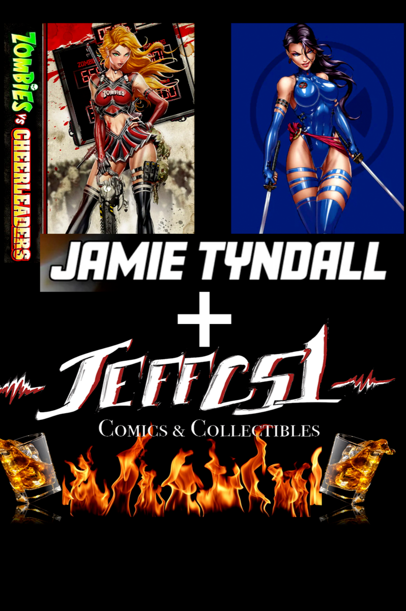 LIVE with JAMIE TYNDALL with Exclusives, Metal Prints, Comics, Remarks ...