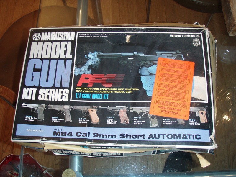 vintage MARUSHIN PFC M84 cal 9mm short automatic replica TOY gun MODEL kit K-508のeBay公認海外通販｜セカイモン